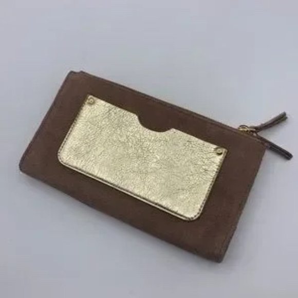 margot | Bags | Nordstrom Margot Suede Wallet | Poshmark